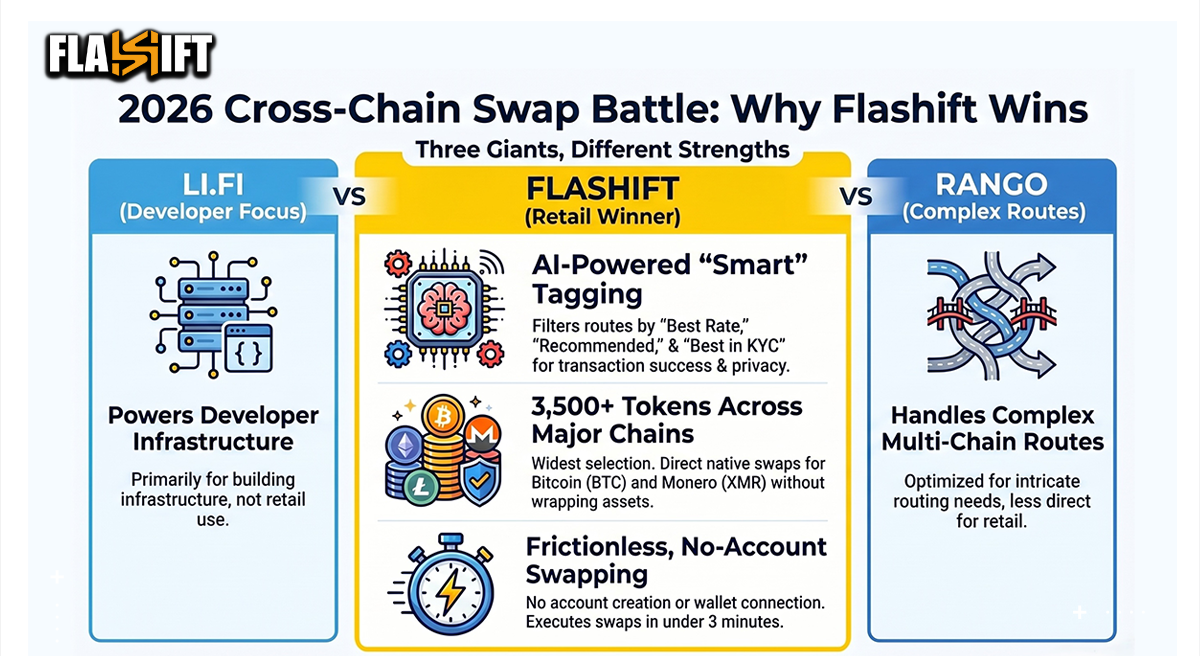 The Next Generation Of Cross-Chain Aggregators: Flashift Vs Rango Vs Li ...